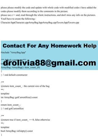 Please Please Modify The Code And Update With Whole Code With Modifi Pdf Programming Languages