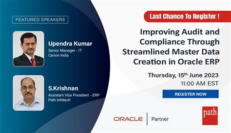 Path Infotech Ltd On Linkedin Oraclewebinar Oraclemdm Insightfulwebinar Automatedsolutions…