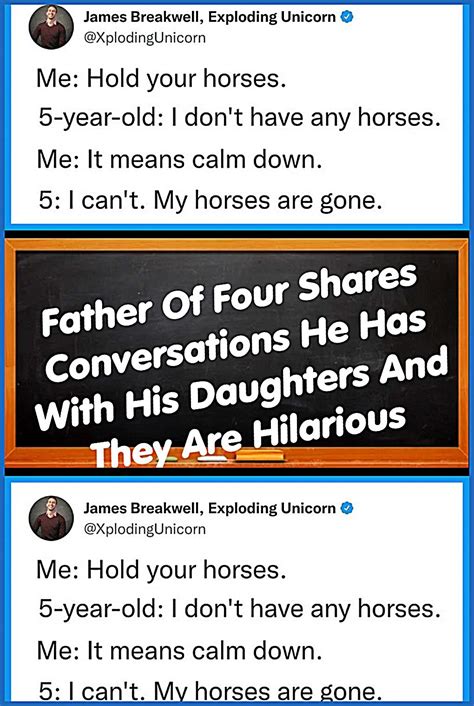 Father Of Four Shares Conversations He Has With His Daughters And They