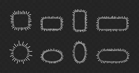 premium vector white speech bubble element collection