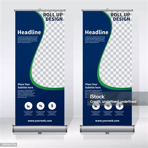 배너 디자인 템플릿 추상적 인 배경 디자인을 끌어 당기기 X 배너 사각형 크기를 롤업합니다 0명에 대한 스톡 벡터 아트 및 기타 이미지 Istock