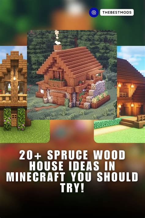 Best Of Minecraft 20 Spruce Wood House Ideas House In The Woods