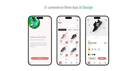 Minimalist Shoe App Ui Design On Behance