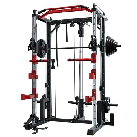 Commercial Multi Functional Smith Machine Enhances Strength Training By 50
