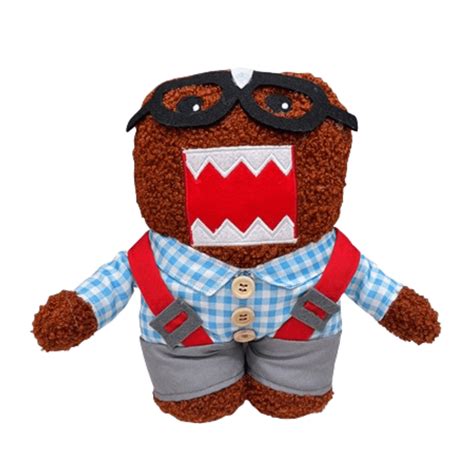 Domo Plush With Glasses Domo Plush