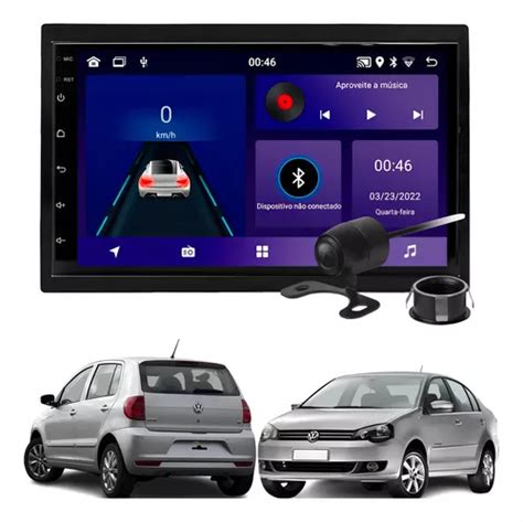 Central Multimídia Android 13 Carplay Polo 2003 13 Câmera Parcelamento Sem Juros