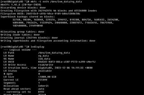 linux下数据盘挂载，包含直接挂载和 逻辑卷挂载 挂在逻辑卷 csdn博客
