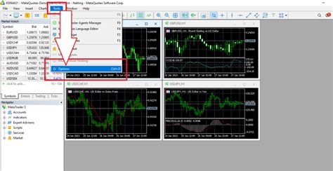 Step By Step Proxy Settings In Metatrader 4