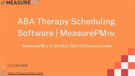 ABA Therapy Scheduling Software For Therapists MeasurePM