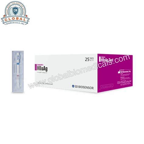 Sd Biosensor Standard Q Hbsag At ₹ 270piece Coronovirus Test Kit In