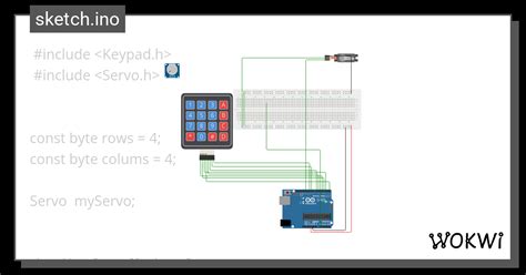 4x4 Matrix Button Wokwi Esp32 Stm32 Arduino Simulator