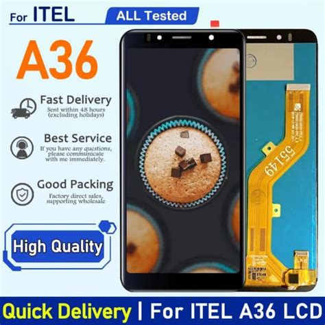 Libodi 5 5 For Itel A36 LCD Display Screen Touch Panel Digitizer Sensor Assembly Replacement