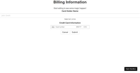React Payment Inputs Examples Codesandbox React Payment Inputs Examples Codesandbox