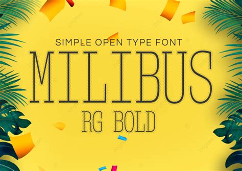 Mitigate Font And Text Generator Pngtree