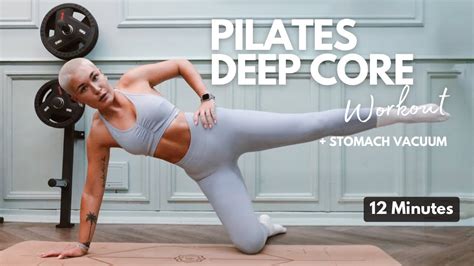 12 Min Pilates Deep Core Abs Workout 💪🏼 Rumpf Und Bauchmuskelstärkung Stomach Vacuum Youtube
