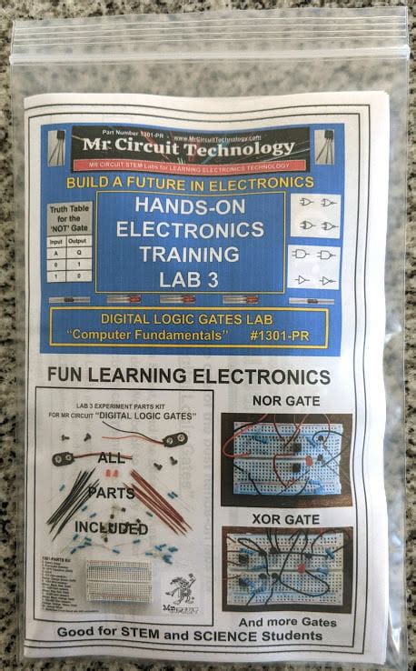 Mr Circuit LAB BUILD DIGITAL LOGIC GATES Learn About HowComputers Work In The Inside