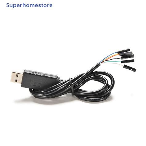 Shs 6pin Ftdi Ft232rl Usb To Serial Adapter Module Usb To Ttl Rs232 Arduino Cable New Shopee