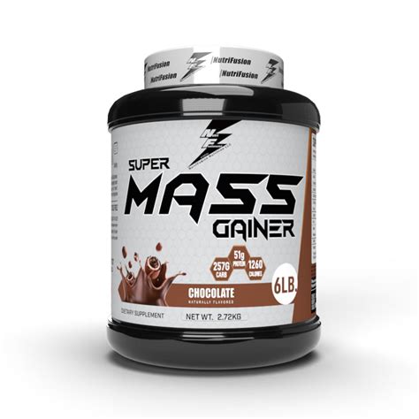 Super Mass Gainer Chocolate Nutrifusion
