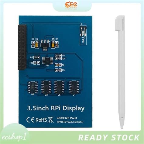 [ecshop1] 3 5 inch rpi display touchscreen 480x320 for raspberry pi 5