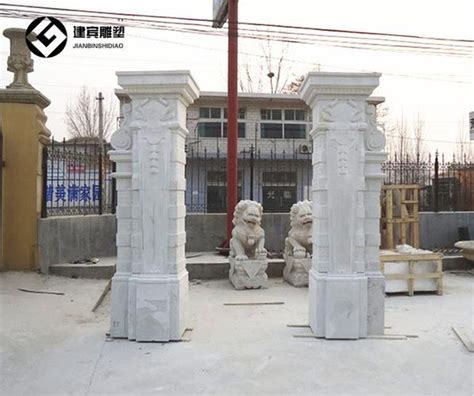 门面门柱效果图 配图网