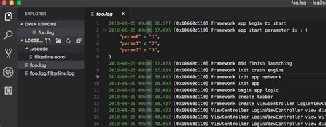vscode extension filter line everett full stack developer