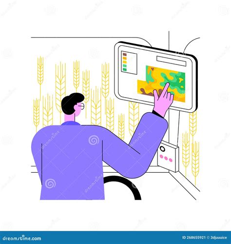 Yield Monitoring Isolated Cartoon Vector Illustrations 255878754