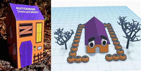 Make An Instructables Or Tinkercad Haunted House Tinkercad