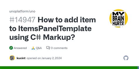 how to add item to itemspaneltemplate using c markup · unoplatform