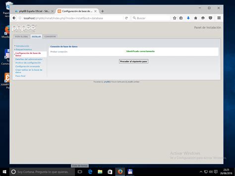 Como Instalar Nuestro Propio Servidor Web Xampp Con Varios Cms Instalamos Phpbb En Xampp