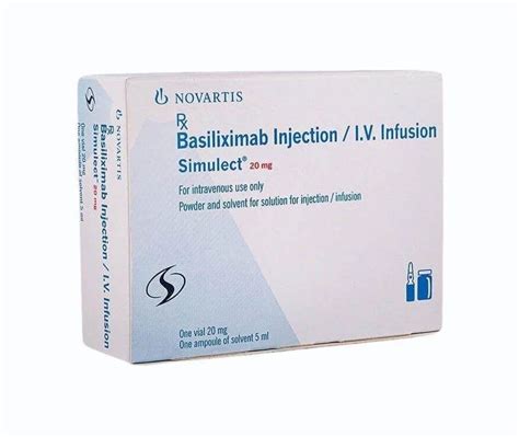 20mg Simulect Basiliximab Injection At ₹ 86790vial Simulect In Surat