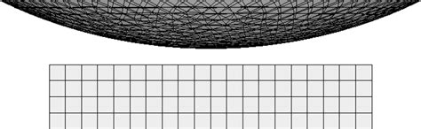 Fe Model Of The Hemispherical Indenter And Polystyrene Mat Fine Cubic