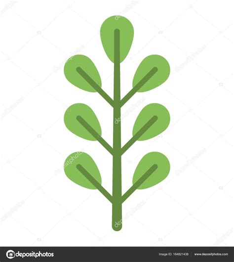 Deciduous Tree Vector Icon Stock Vector By ©creativestall 164821438