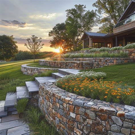 Creative Retaining Wall Ideas For Sloped Backyard Design