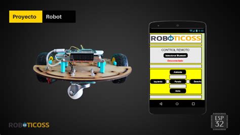 Robot Controlado Por Bluetooth Con ESP32 Roboticoss