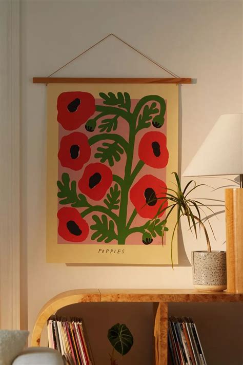 Pstr Studio Madelen Poppies Art Print Sunflower Art Print Poppy Art