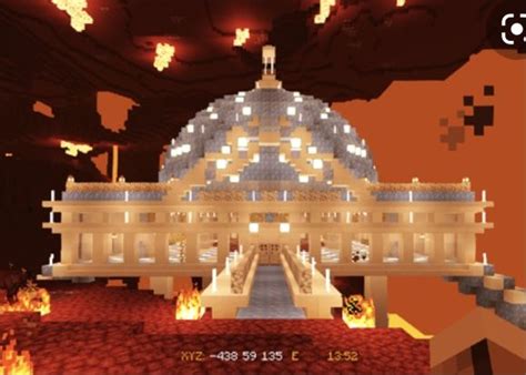 Minecraft Dome Top Building