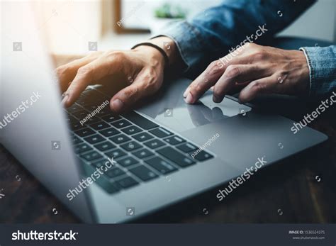 457 215 Man Typing Images Stock Photos Vectors Shutterstock