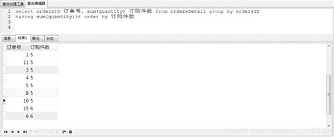 Sql分组统计实战 Csdn博客