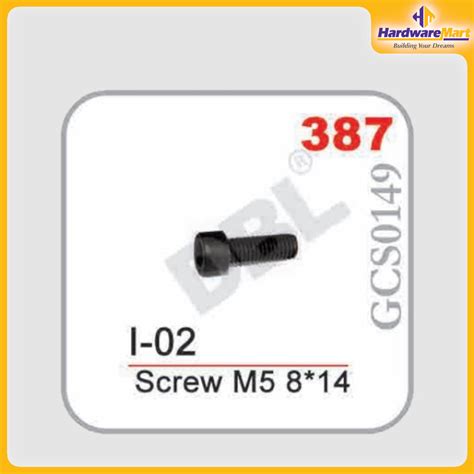 Chainsaw Db 5200 Socket Head Screw I 02 M5x8 14 Dbl Hardwaremart