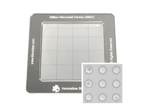 Million Microwell Device Ibiochips