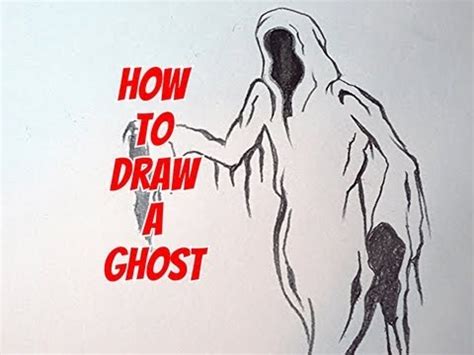 How To Draw A Ghost YouTube
