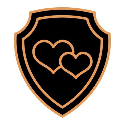 방패 아이콘 프리미엄 벡터