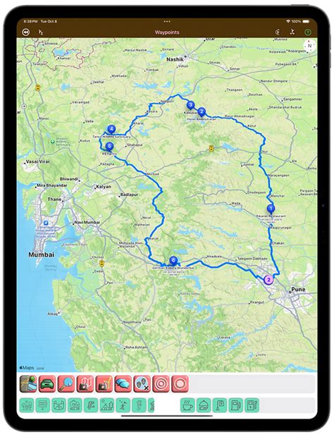Waypoints Map Features Routespunkt Hiking Grid Diary