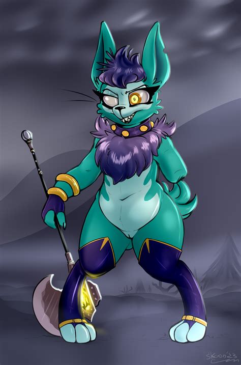 Rule 34 Absurd Res Amputee Anthro Axe Blank Eye Collar Disability