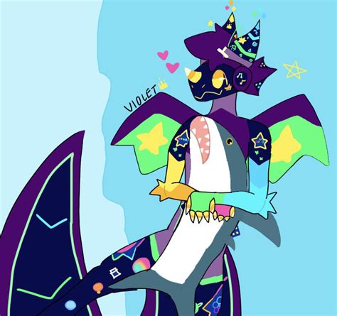 Protogen Hugging Blahaj Rprotogen