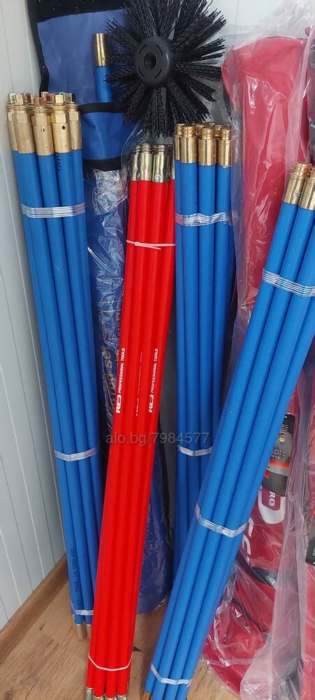 Комплект за почистване на комини и канализации Инструменти Сливен Нови английски комп