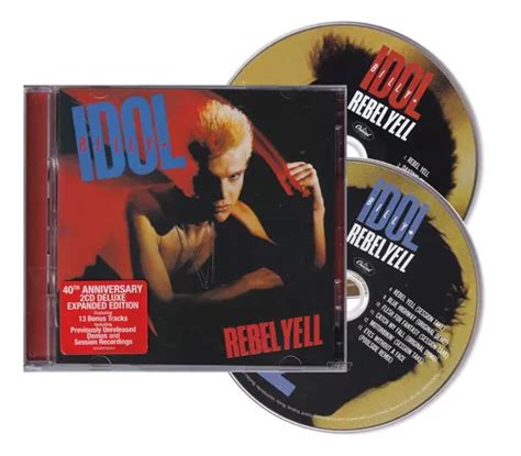 Billy Idol Rebel Yell Deluxe Expanded 40th Anniverary 2 Cd Versión Del
