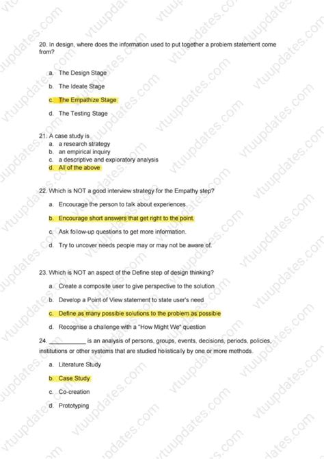 Vtu 1st Year Idt Solved Model Question Paper Set 2 With Answer 2022