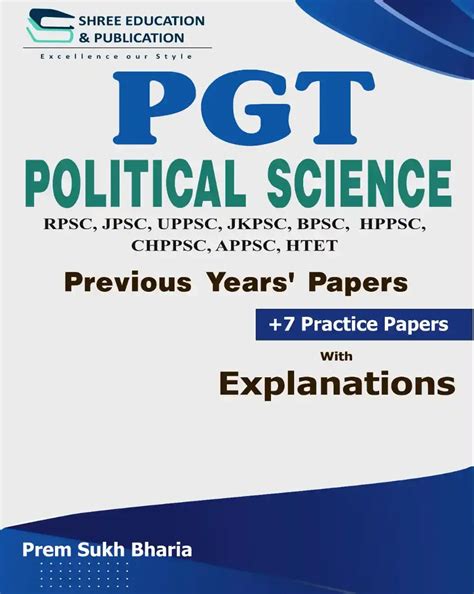 Shree Education And Publication Pgt Political Science Previous Year