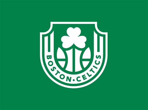 Boston Celtics Nba Logo Redesign Boston Celtics Logo Sports Logo